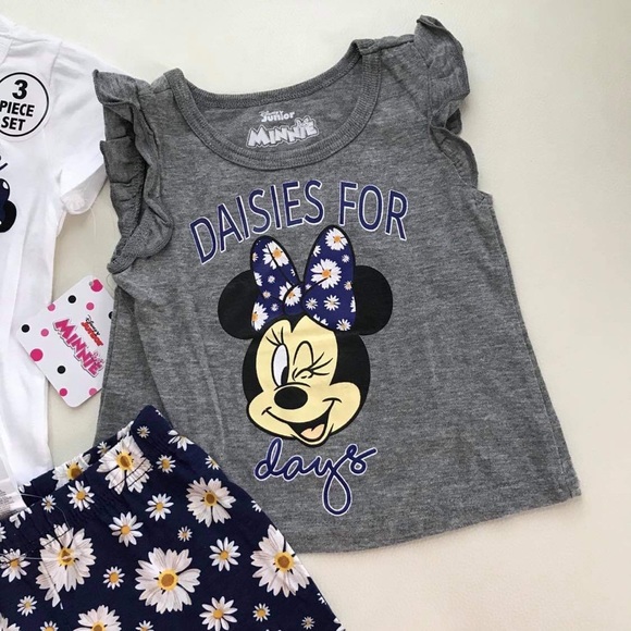 Disney | Matching Sets | Disney Minnie Mouse Cute Shorts Set | Poshmark